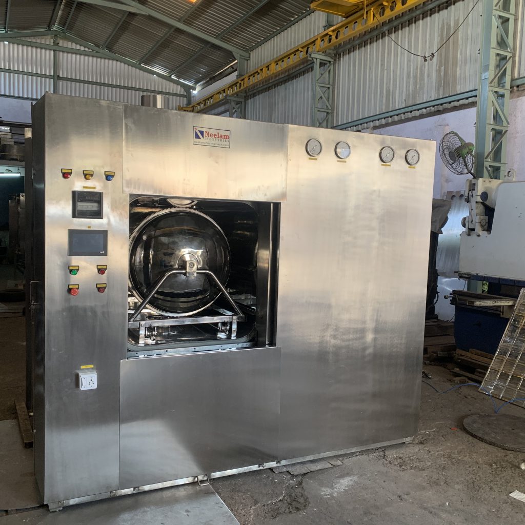 Rubber Bung Processor Cum Steam Sterilizer Manufacturer in India ...