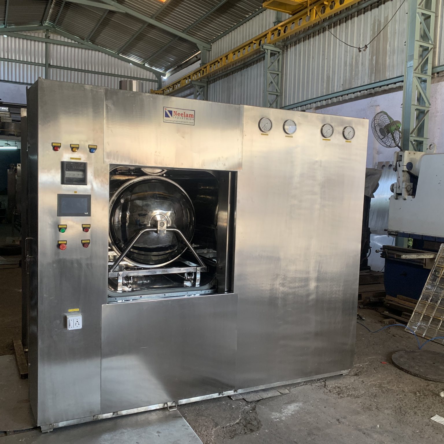 Rubber Bung Processor Cum Steam Sterilizer Manufacturer in India ...